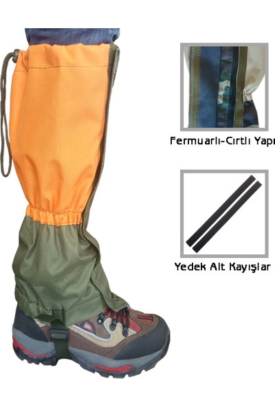 HH02185 Savage Alyans Haki-Turuncu Tozluk HH02185 Savage Alyans Haki-Turuncu Tozluk