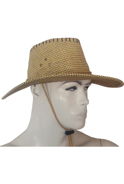 HS-11080 Kovboy Şapka Krem