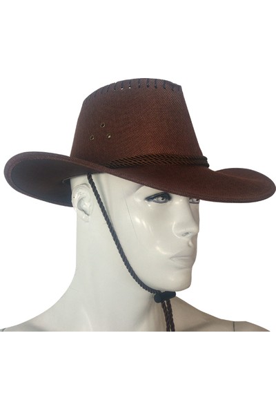 HS-11085 Kovboy Şapka Kahve