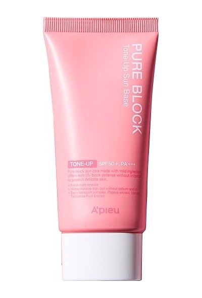 Mıssha Cildi Aydınlatan Güneş Koruyucu A'pıeu Pure Block Tone-Up Sun Base SPF50+/PA+++