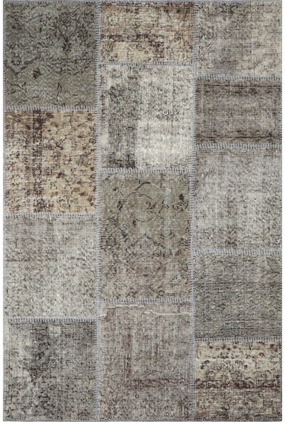 Grand Hedef Halı Gri Renk Patchwork El Dokuma HALISI-120 x 180 cm Grand Hedef Halı Gri Renk Patchwork El Dokuma HALISI-120 x 180 cm