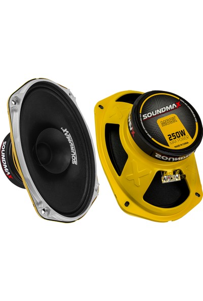 Soundmax SX-M69K Midrange Oval 6x9 Max Power 300W Rms Power 150W Oto Hoparlör Ikili Takım Soundmax SX-M69K Midrange Oval 6x9 Max Power 300W Rms Power 150W Oto Hoparlör Ikili Takım