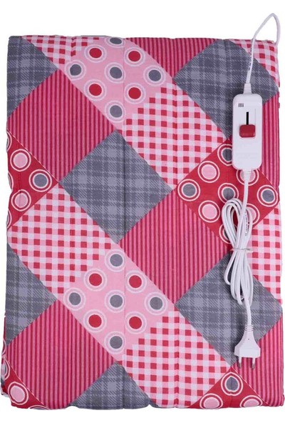 Simisso Kırmızı Çift Kişilik Elektrikli Battaniye 918