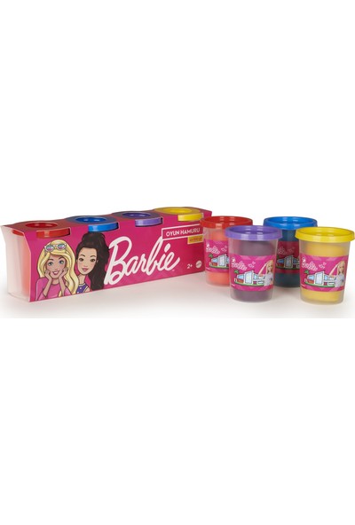 Barbie Oyun Hamuru 4'lü Paket (4 x 100 gr)
