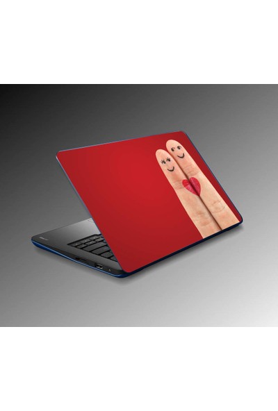 Jasmin Laptop Sticker Love Fingers