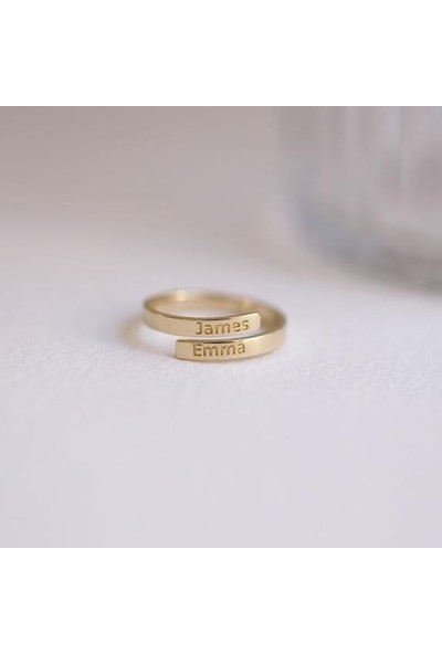 Takı Store Isim Yazılı Gümüş Yüzük Takı Store Isim Yazılı Gümüş Yüzük