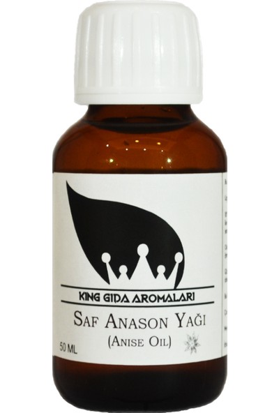 King Gıda Aromaları Saf Distile Anason Yağı 50ML