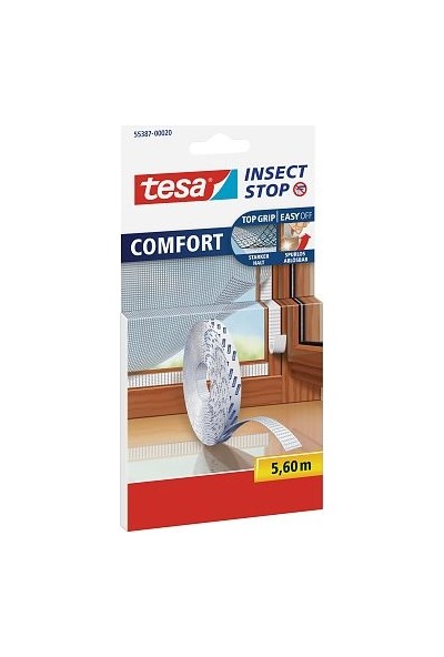 Tesa Sineklik Comfort Çırt Bantlı Yedek Rulo Beyaz Tesa Sineklik Comfort Çırt Bantlı Yedek Rulo Beyaz