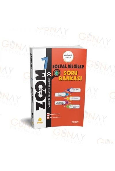 Günay Yayınları 7.Sınıf Zoom Serisi Sosyal Bilgiler Soru Bankası