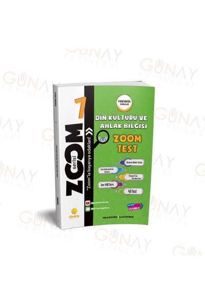 Günay Yayınları 7.Sınıf Zoom Serisi Din Kültürü Soru Bankası