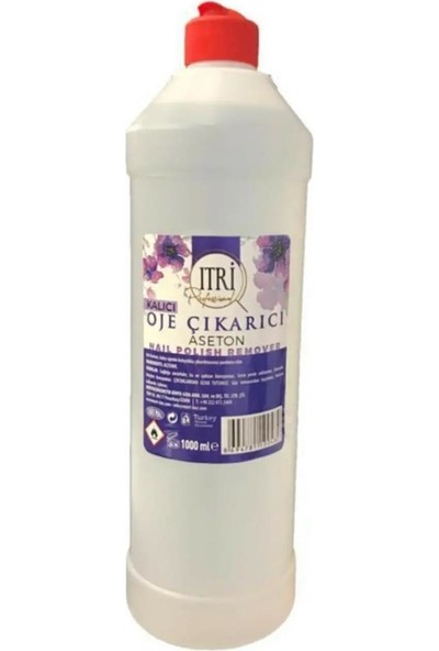 Itır Kalıcı Oje Çıkarıcı Saf Aseton 1000 ml