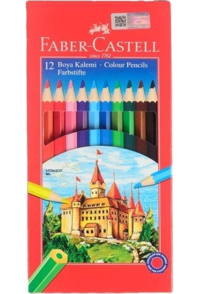 Faber-Castell Tam Boy Boya Kalemi 12’li