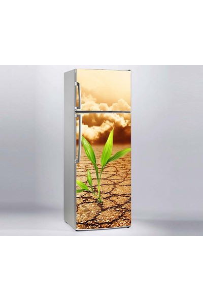 Jasmin Buzdolabı Sticker Kuru Toprak