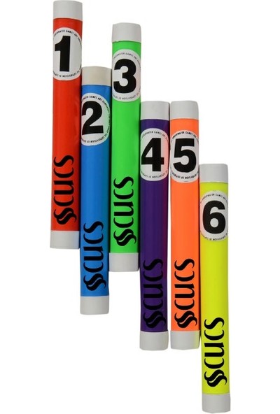 Scucs Havuz Dip Çubuk Seti Numaralı 6 Lı Scucs Havuz Dip Çubuk Seti Numaralı 6 Lı