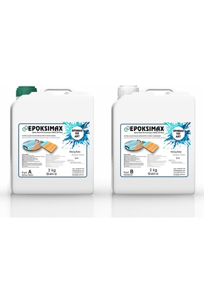 Epoksimax Sanatsal Okyanus Dalgası Efekti Epoksi Reçine 100 Art 4 kg Epoksimax Sanatsal Okyanus Dalgası Efekti Epoksi Reçine 100 Art 4 kg