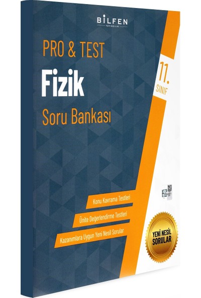 Bilfen Yayıncılık 11. Sınıf Pro&Test Fizik Soru Bankası Bilfen Yayıncılık 11. Sınıf Pro&Test Fizik Soru Bankası