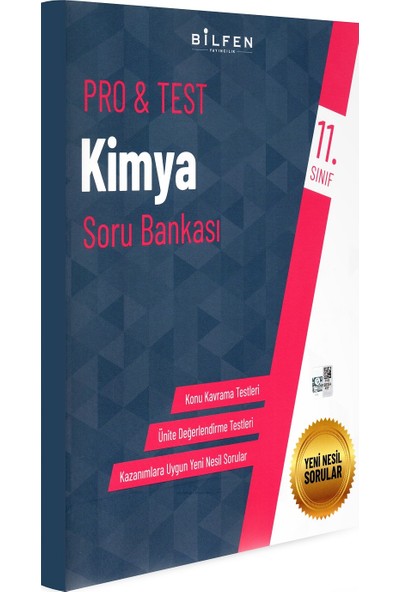 Bilfen Yayıncılık 11. Sınıf Pro&Test Kimya Soru Bankası Bilfen Yayıncılık 11. Sınıf Pro&Test Kimya Soru Bankası