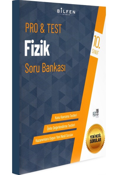 Bilfen Yayıncılık 10. Sınıf Pro&Test Fizik Soru Bankası Bilfen Yayıncılık 10. Sınıf Pro&Test Fizik Soru Bankası