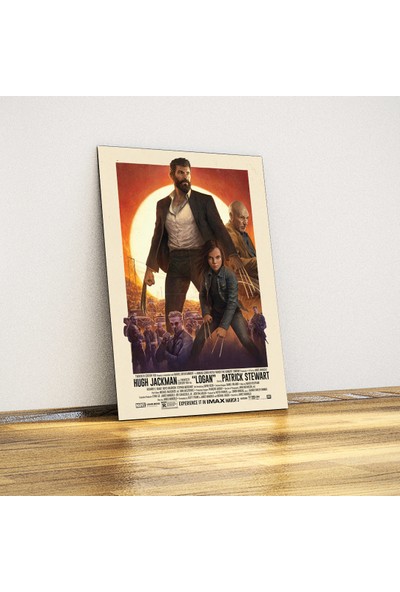 Javvuz Logan Wolverine Dekoratif Metal Plaka
