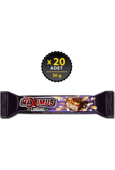 Eti Maximus Loading 50 g x 20 Adet Eti Maximus Loading 50 g x 20 Adet