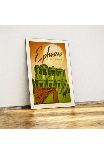 Javvuz - Efes Antik Kent - Metal Poster