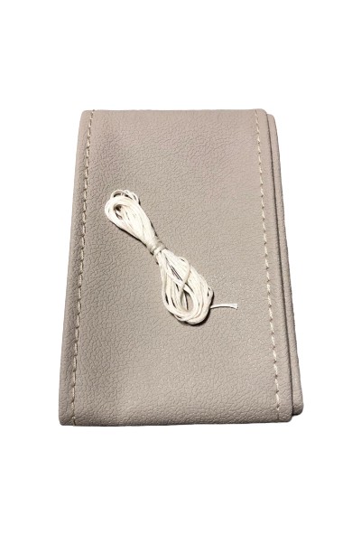 Fox Deri Direksiyon Kılıfı Dikmeli Düz Model