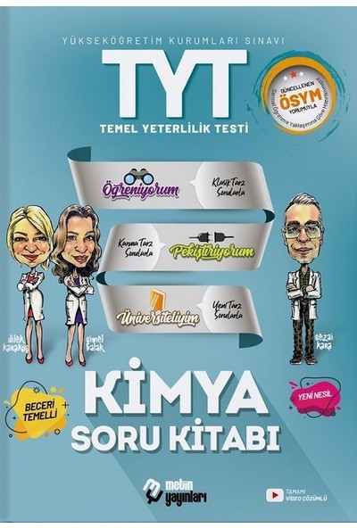 Metin Yayınları TYT Kimya Soru Bankası
