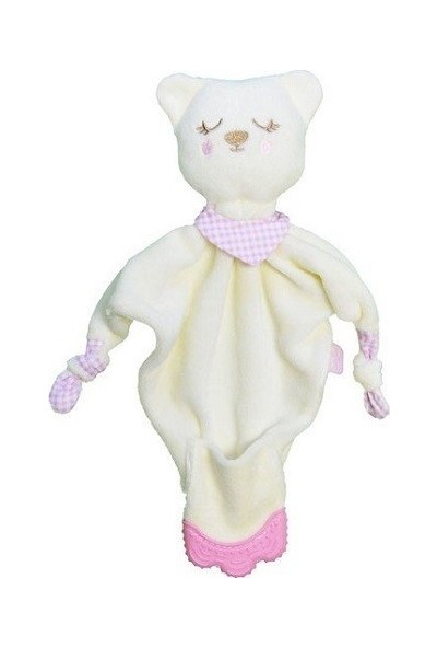 Baby Jem Diş Kaşıyıcılı Uyku Arkadaşım Pembe 603 Baby Jem Diş Kaşıyıcılı Uyku Arkadaşım Pembe 603