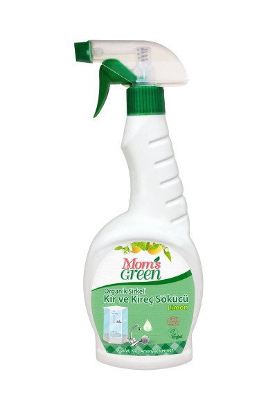 Mom's Green Ecologic Sirkeli Limonlu Bitkisel Kir ve Kireç Sökücü Sprey 750 ml Mom's Green Ecologic Sirkeli Limonlu Bitkisel Kir ve Kireç Sökücü Sprey 750 ml