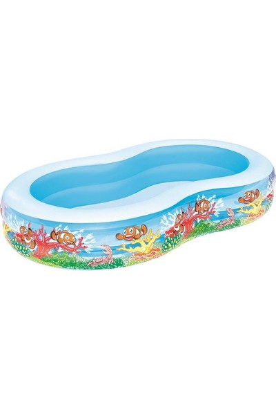 Bestway Aile Havuzu 2h Oval 262X157X46 cm Bestway Aile Havuzu 2h Oval 262X157X46 cm
