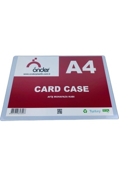 Önder A4 Afiş Muhafaza Kabı 10'lu
