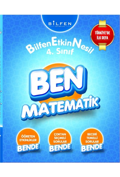Bilfen Yayıncılık 4. Sınıf Ben Matematik