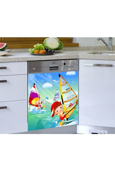 Jasmin Bulaşık Makinesi Sticker Çocuk-Sorf