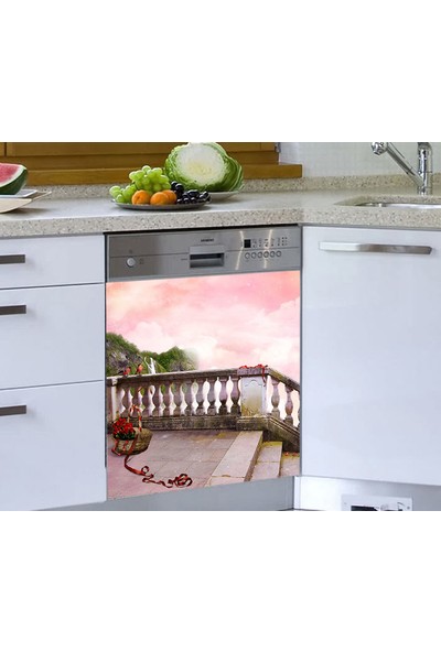 Jasmin Bulaşık Makinesi Sticker Kuşlar Sepet