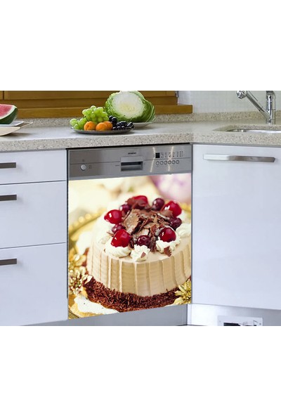 Jasmin Bulaşık Makinesi Sticker Pembe Gül