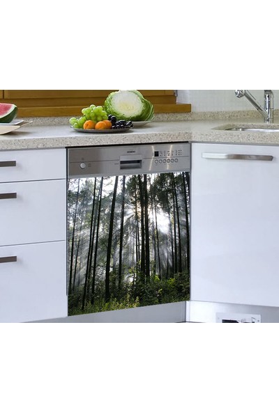Jasmin Bulaşık Makinesi Sticker Orman Jasmin Bulaşık Makinesi Sticker Orman