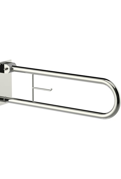 AymeGrup Mafsallı Wc Kağıtlıklı Tutunma Barı Q32