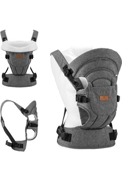 Elelelife Motto Air Ergonomik Kanguru Gri