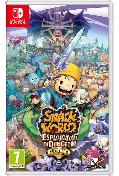 Snack World The Dungeon Crawl Gold Nintendo Switch Oyun