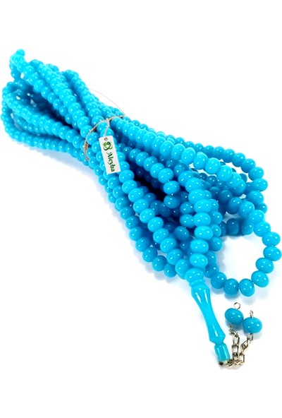 Aleyha1 500 Lük Turkuaz Renk Tesbih