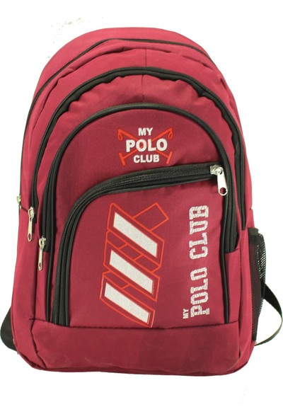 My Polo Okul ve Sırt Çantası Bordo