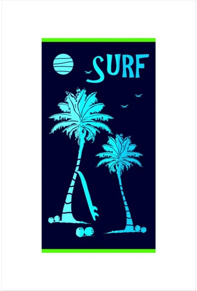 Ayyıldız Çift Kişilik Pamuk Plaj Havlusu