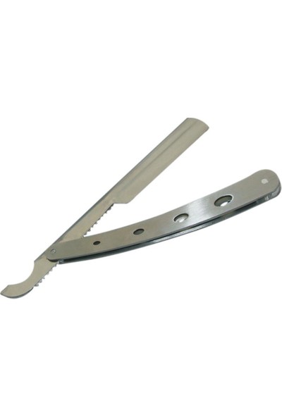 Alfa Paslanmaz Çelik Ustura Desenli - 10 Adet Derby Jilet Hediye