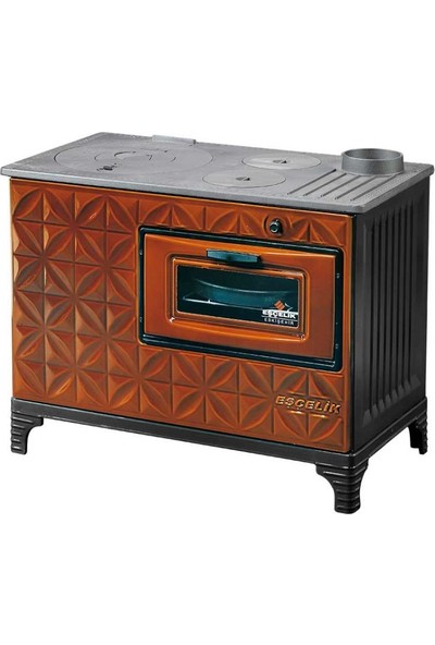 Eşçelik Kovalı Kuzine Soba Eşçelik Kovalı Kuzine Soba