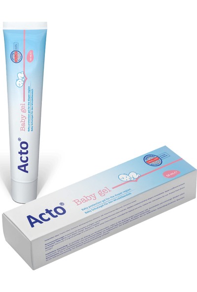 Acto Baby Gel Bebek Bezi Bölgesi Bakım Pişik Jeli 50 ml Acto Baby Gel Bebek Bezi Bölgesi Bakım Pişik Jeli 50 ml