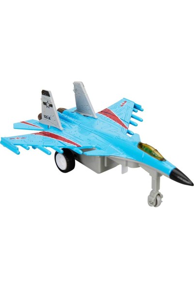 Happy Toys Çek Bırak Metal Savaş Uçağı Happy Toys Çek Bırak Metal Savaş Uçağı