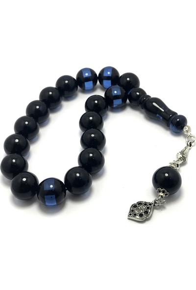 Midyat Nurtaş Gümüş Sürmeli Efe Boy Toz Kehribar Tesbih Midyat Nurtaş Gümüş Sürmeli Efe Boy Toz Kehribar Tesbih