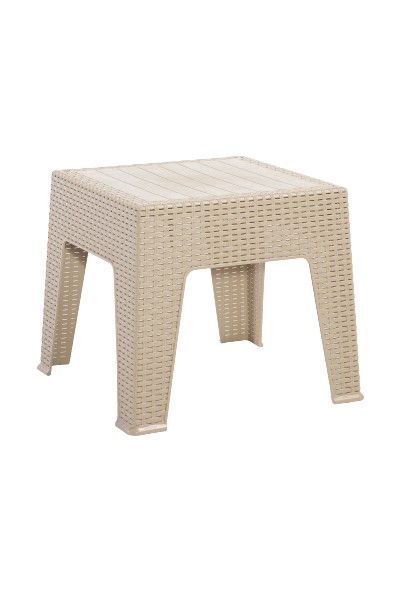 Novussi Rattan Sehpa Cappucino 45 x 45 cm