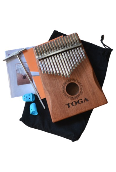 Toga A-17TY Kalimba 17 Tuş Hakiki Ağaç ( Çanta ve Çekiç Dahil) Toga A-17TY Kalimba 17 Tuş Hakiki Ağaç ( Çanta ve Çekiç Dahil)