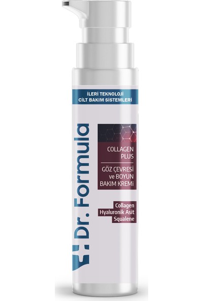 Dr. Formula Collagen Plus Yaşlanma Karşıtı Göz Çevresi ve Boyun Kremi 30 ml Dr. Formula Collagen Plus Yaşlanma Karşıtı Göz Çevresi ve Boyun Kremi 30 ml